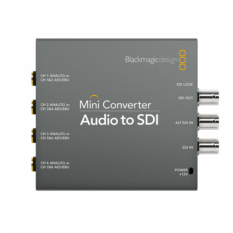Blackmagic Mini Converter Audio to SDI 2 | Audio Embedding